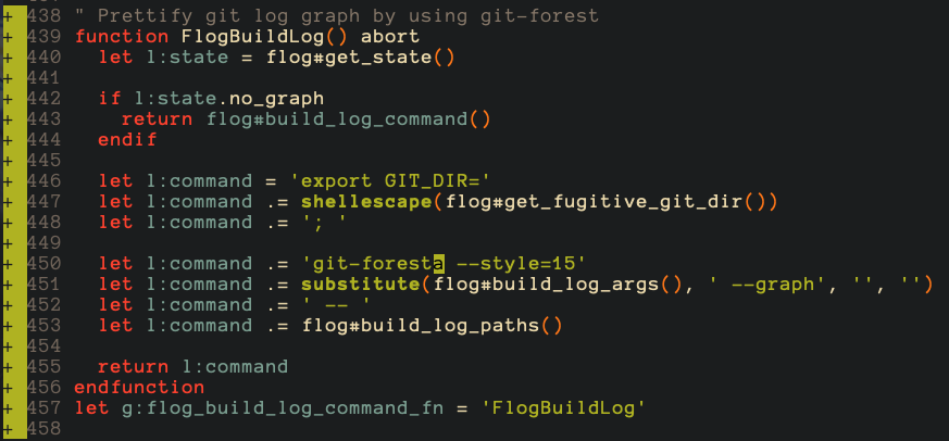 Use Unicode box-drawing characters for git log view · Issue #49 · rbong/vim-flog · GitHub