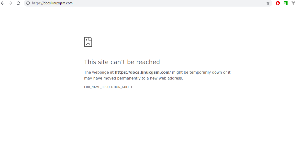 linuxgsm doc not found · Issue #2305 · GameServerManagers/LinuxGSM · GitHub