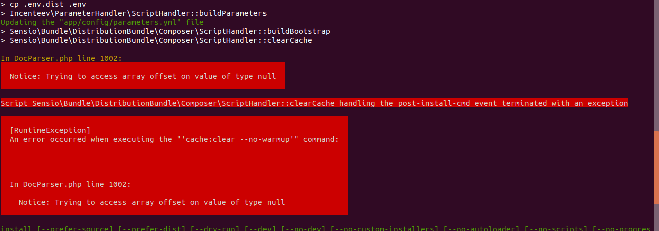 An exception has been thrown during the rendering of a template · Issue #326 · SolidInvoice ...