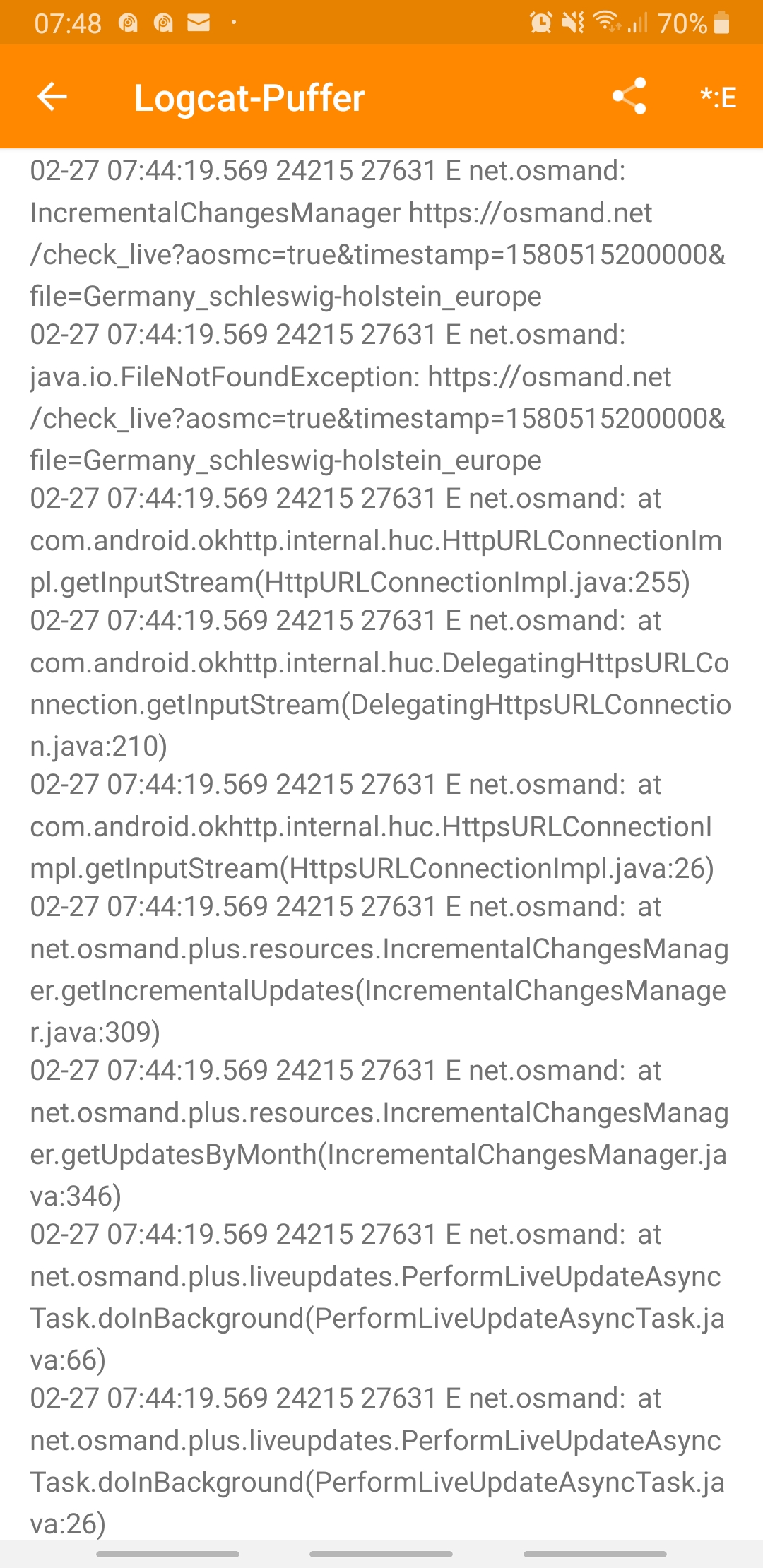Osmand Live Broken File Not Found · Issue 8572 · Osmandapposmand · Github 