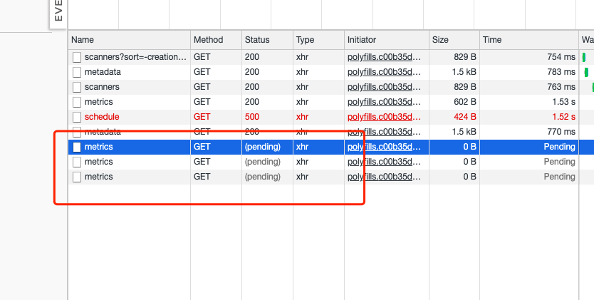 Should reduce the frequency of calling metrics API on scan all page · Issue #14938 · goharbor ...