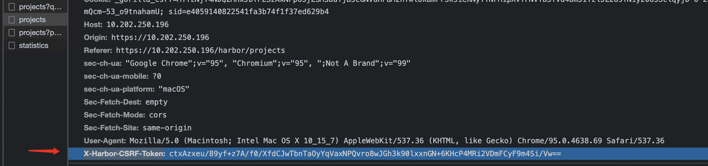 harbor api CSRF token invalid · Issue #15994 · goharbor/harbor · GitHub