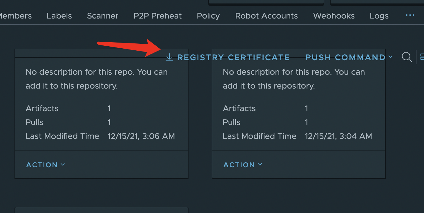 Css overlapping for repo cardview · Issue #16124 · goharbor/harbor · GitHub