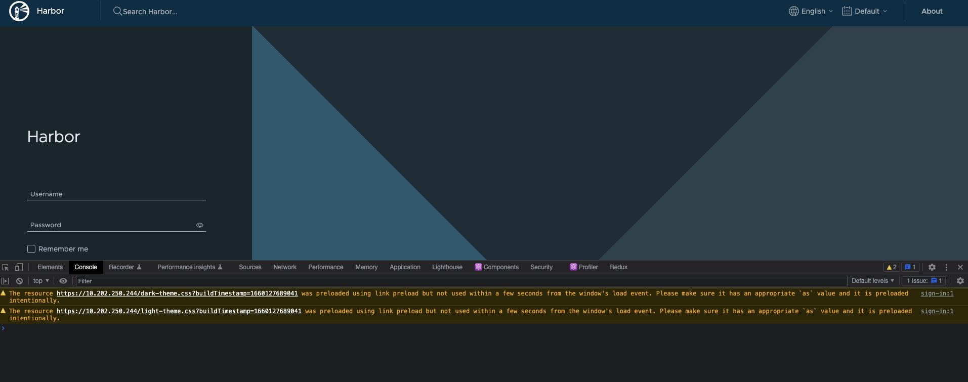 Harbor V2 5 3 Is Not Working On Chrome · Issue 17365 · Goharbor Harbor · Github