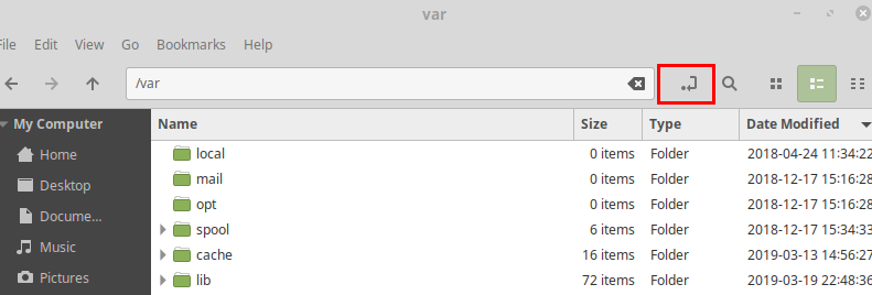 Feature Request: Location Entry option for Open File Dialog · Issue #2098 · linuxmint/nemo · GitHub