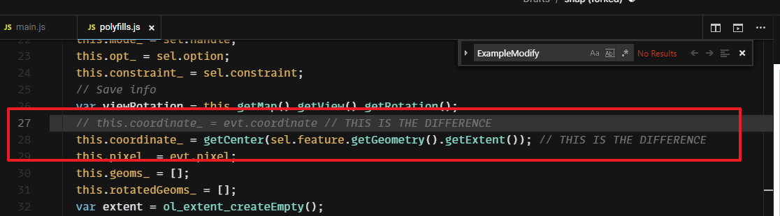 Transform drag handle is not precise · Issue #993 · Viglino/ol-ext · GitHub