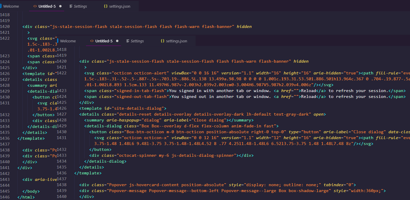 Glow Not work on 1.33.1 w/ Windows10 64Bits · Issue #73 · robb0wen/synthwave-vscode · GitHub