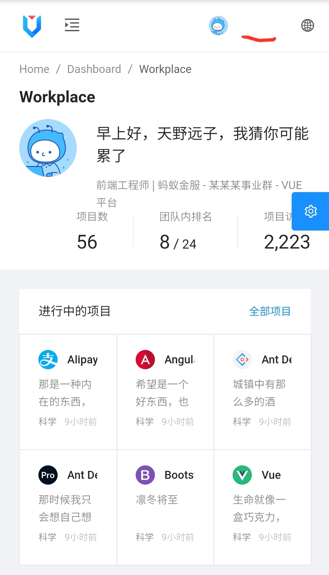 Header text color bug · Issue #779 · vueComponent/ant-design-vue-pro · GitHub