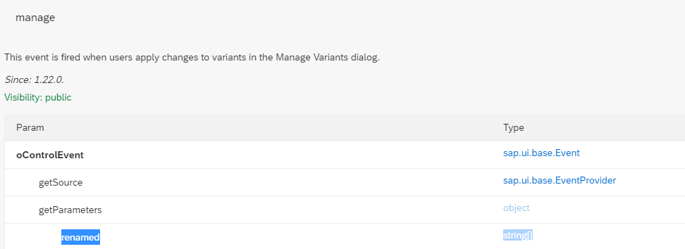 Documentation P Variants Variantmanagement Wrong Data Type · Issue 3436 · Sap