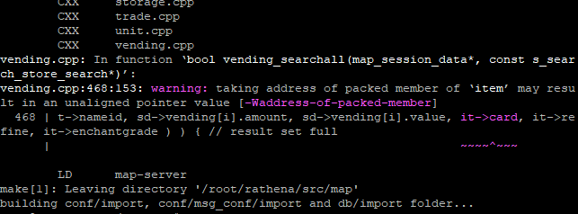 Warning compiling on Ubuntu · Issue #5999 · rathena/rathena · GitHub