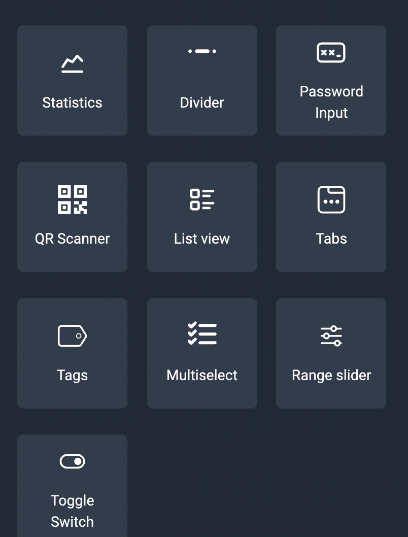 For some widgets second part of the name starts in lowercase. · Issue #2805 · ToolJet/ToolJet ...