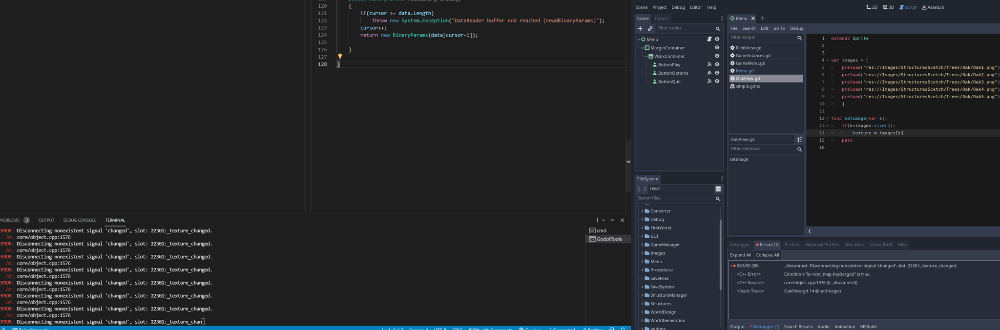 C# tasks changing sprite texture results in nonexistent signal 'changed' · Issue #50141 ...