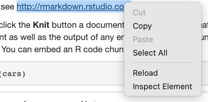 Right-click on a link in the Viewer Pane should have a "Copy Link Address" option · Issue #12491 ...
