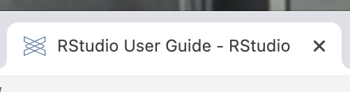 Posit icon not showing up for RStudio User Guide · Issue #12482 ...