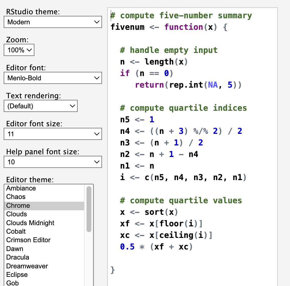 Bold fonts show as unbolded when previewing appearance · Issue #13578 · rstudio/rstudio · GitHub