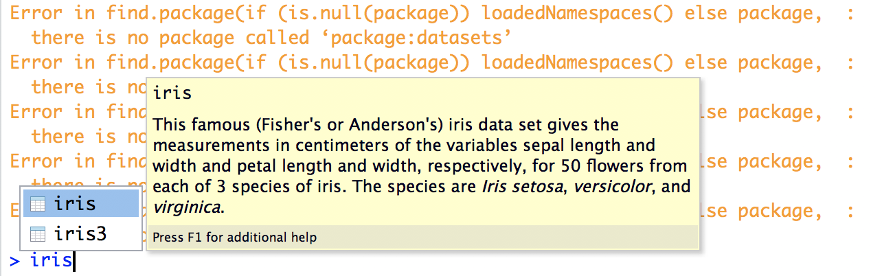 F1 doesn't show help and throws error on dataset autocomplete · Issue ...