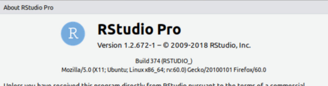 Version/copyright line wraps on MacOS desktop or connecting to server from Mac · Issue #2897 ...