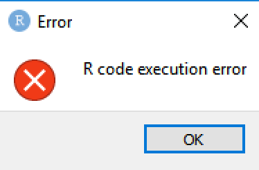 Some buttons become unclickable after failure to create an R package ...