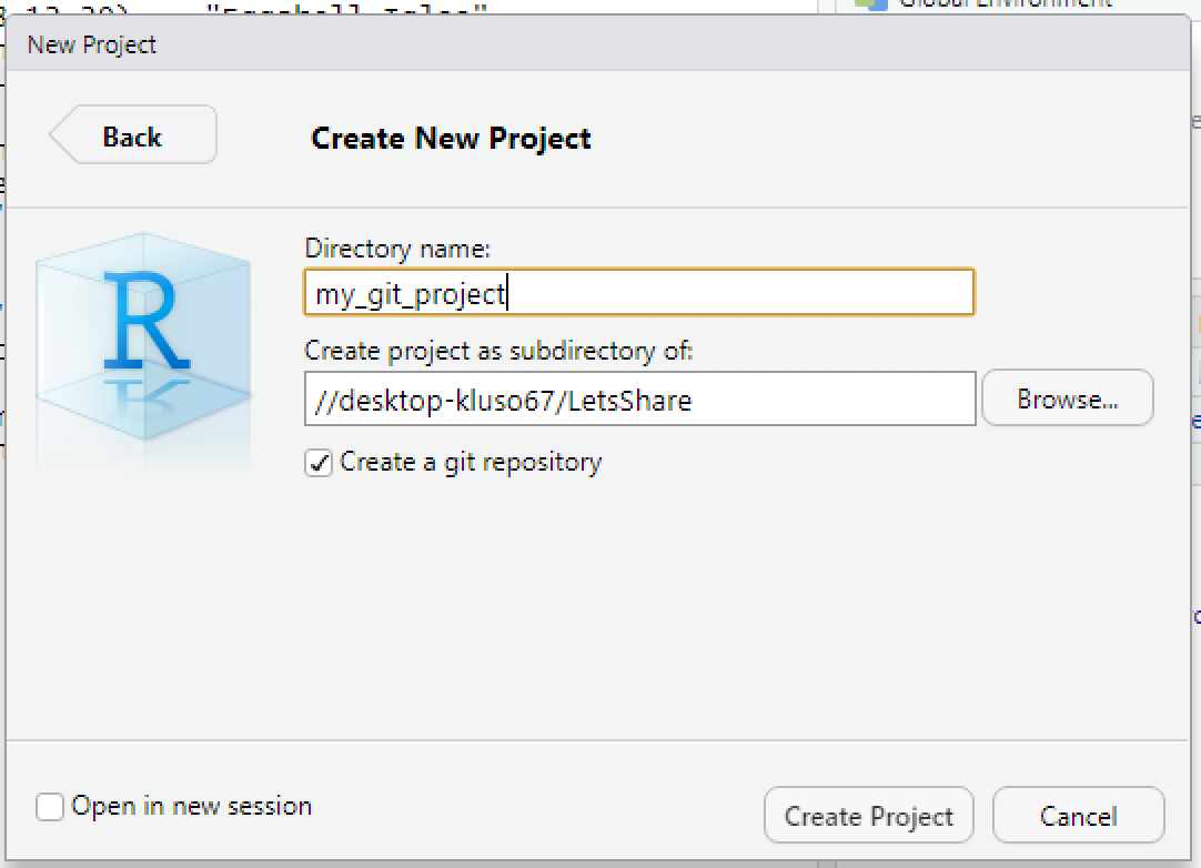 Enabling Git for projects in UNC-formatted directories results in errors and no Git tab · Issue ...