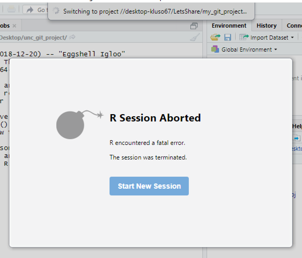 Enabling Git for projects in UNC-formatted directories results in errors and no Git tab · Issue ...