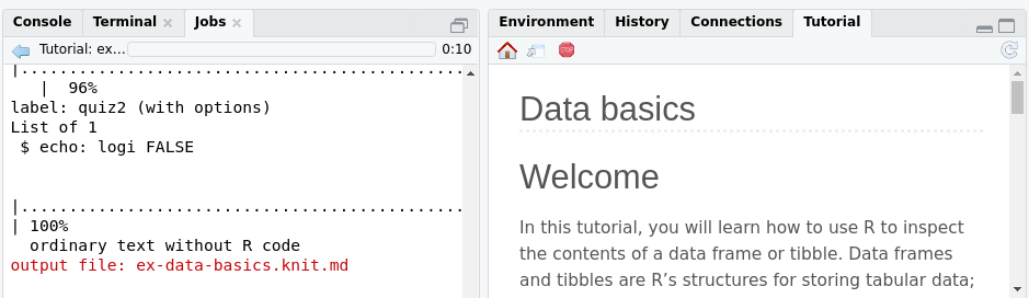 Tutorial pane doesn't indicate that rstudioapi version 0.11+ is required · Issue #6418 · rstudio ...