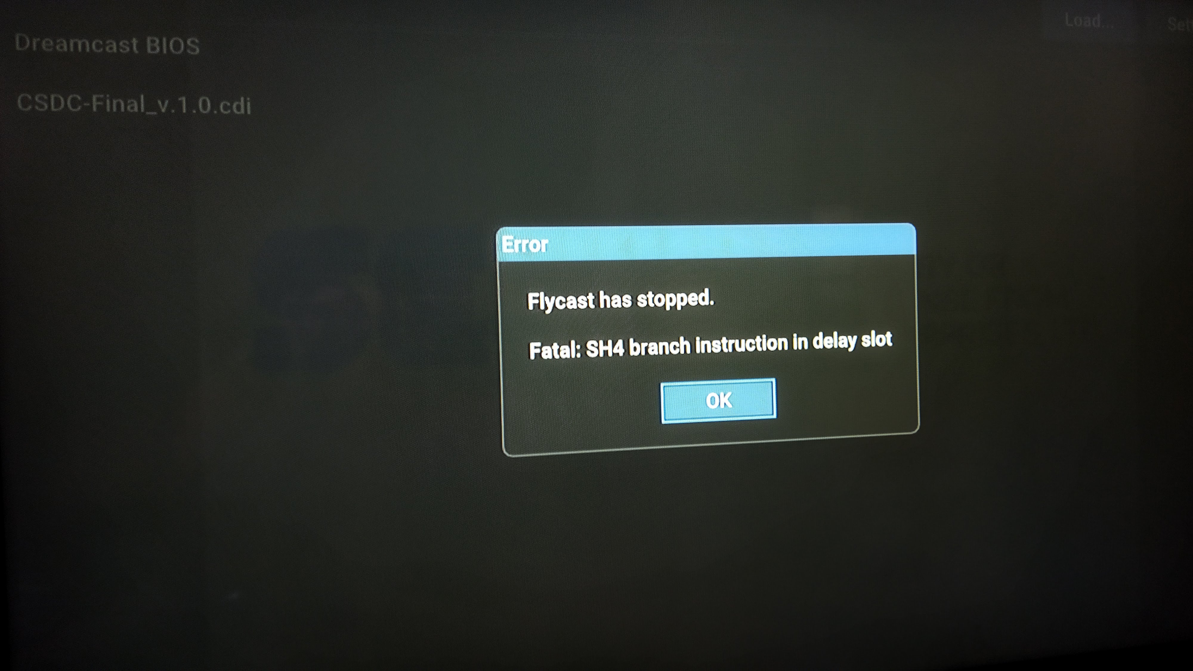 flycast not running CSDC-Final_v1.0.cdi · Issue #661 · flyinghead/flycast · GitHub