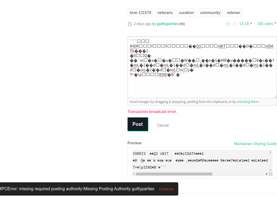 Transaction Broadcast Error on special characters in comment · Issue #3680 · steemit/condenser ...