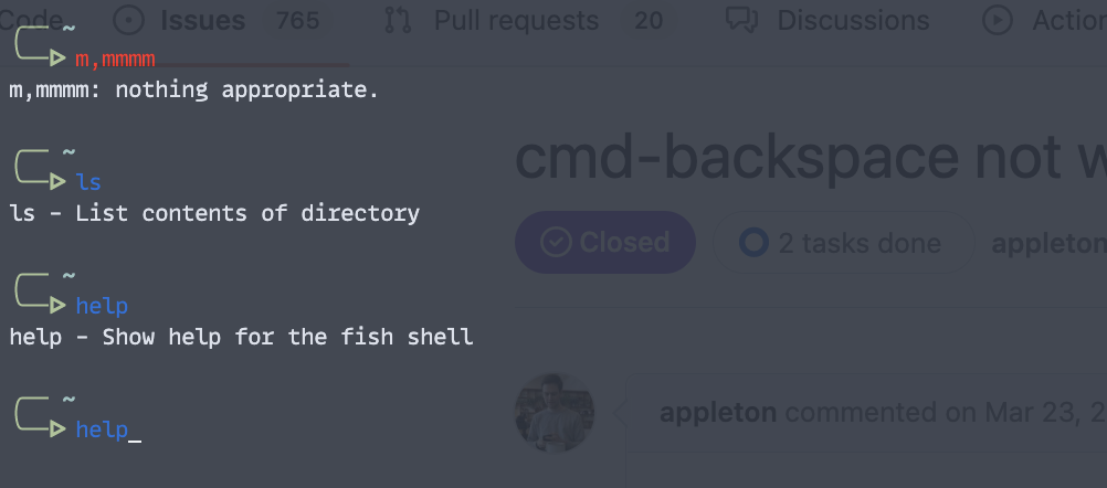 cmd-backspace not working on MacOS · Issue #2782 · vercel/hyper · GitHub