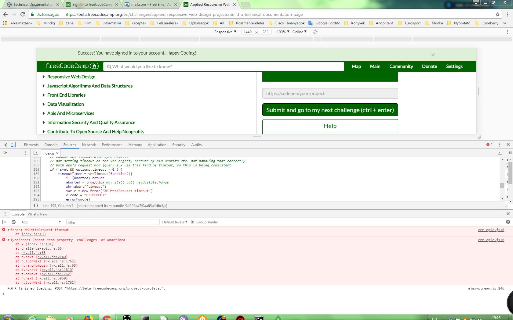 Beta site error · Issue #16754 · freeCodeCamp/freeCodeCamp · GitHub