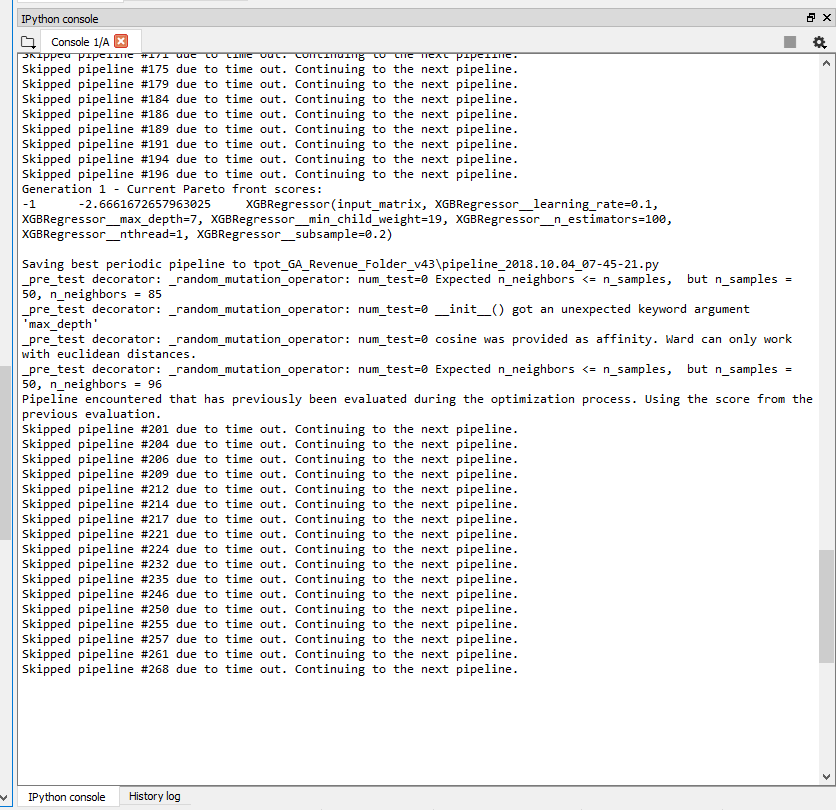 Tpot Stuck At 3rd Generation Without Any Error · Issue 775 · Epistasislab Tpot · Github