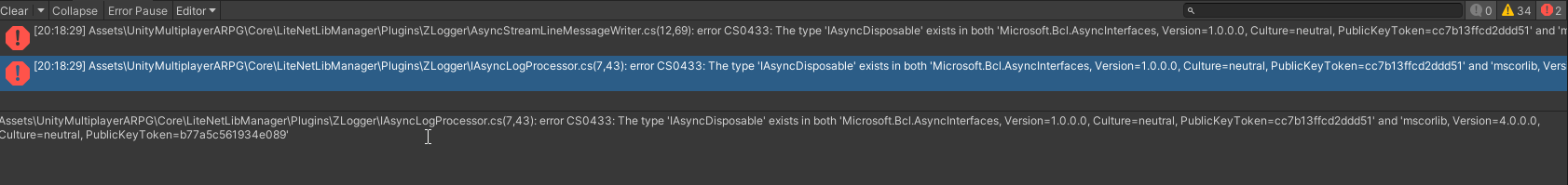 [BUG] error "The type 'IAsyncDisposable' exists in both" when update to 1.81h2 (2023-03-31 ...