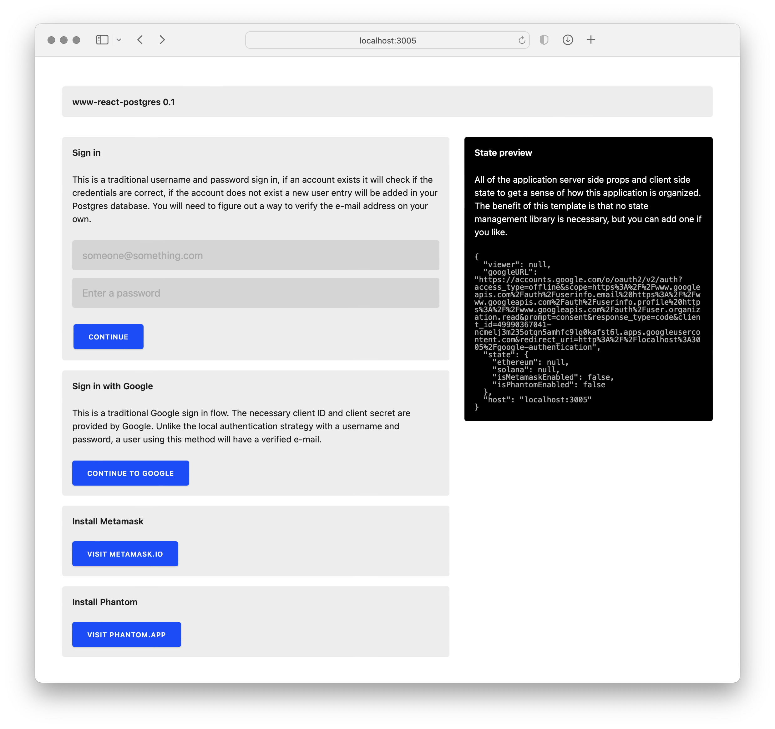 GitHub Jimmylee www react postgres 2022 OUTDATED A Template For