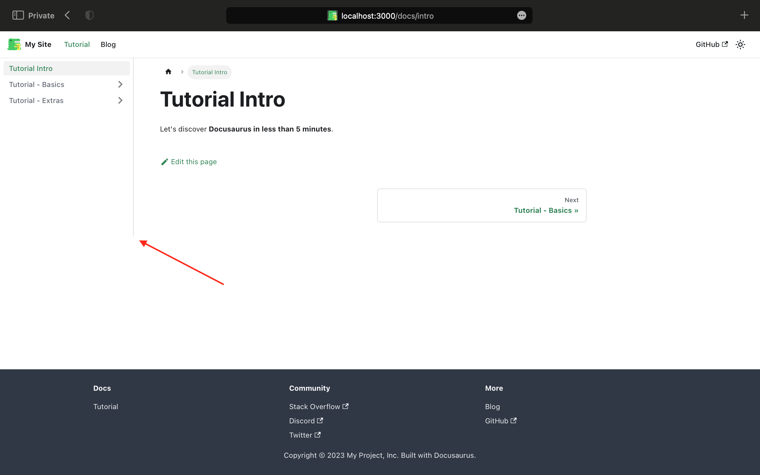 Doc sidebar does not expand full viewport height in v2.3.1 · Issue ... Doc sidebar does not expand full viewport height in v2.3.1 · Issue ...