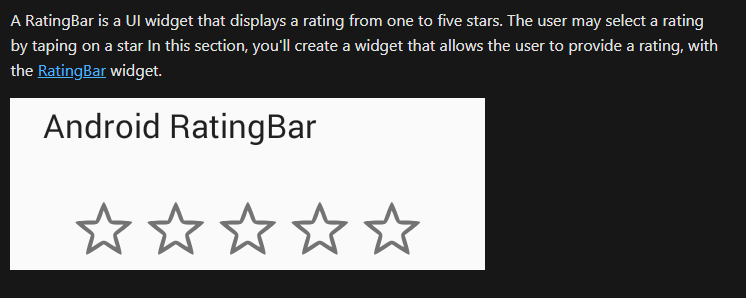 [Enhancement] RatingBar in Xamarin.Forms · Issue #10522 · xamarin/Xamarin.Forms · GitHub