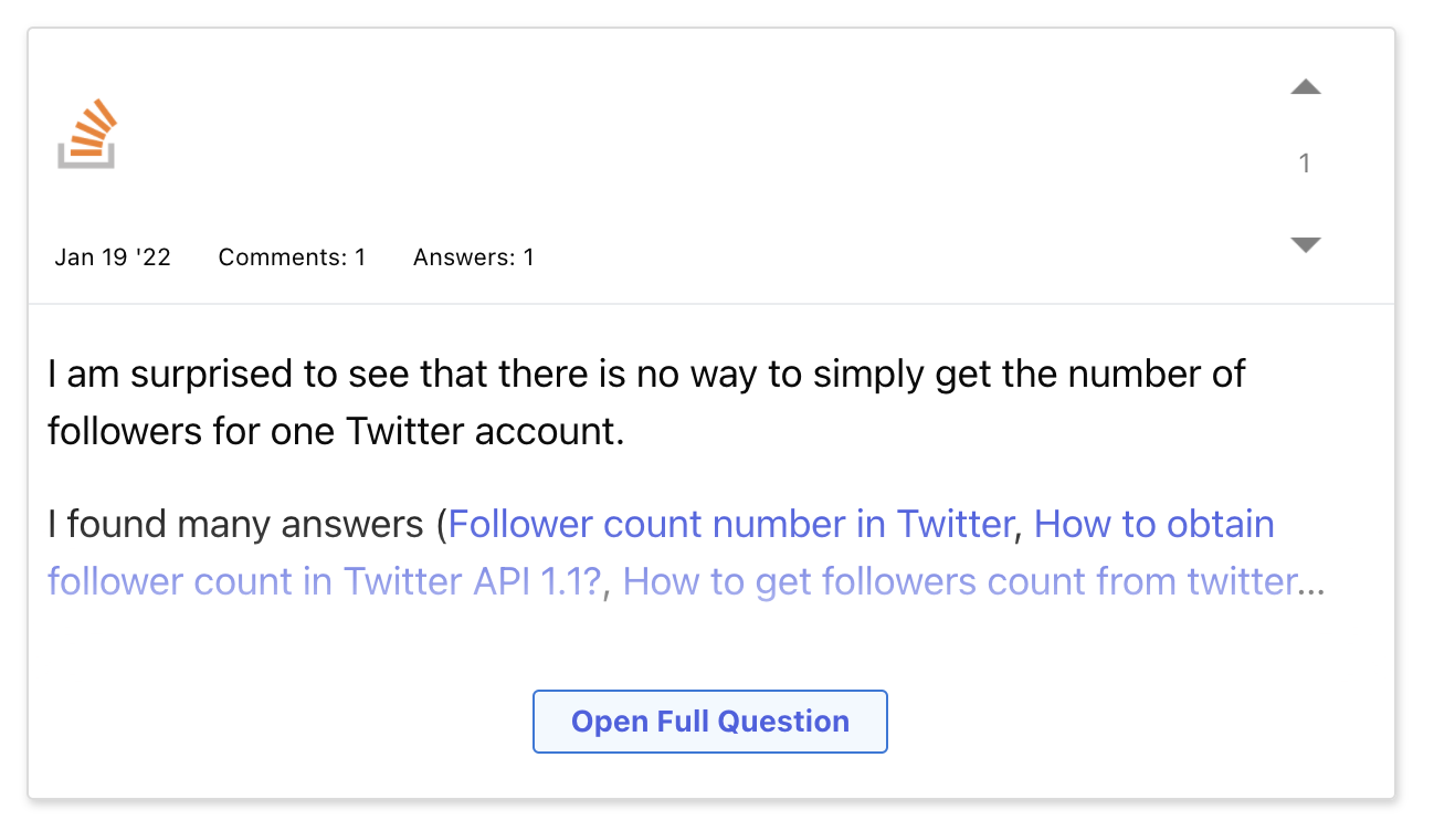 Missing title in Stack Overflow Embed · Issue #16225 · forem/forem · GitHub