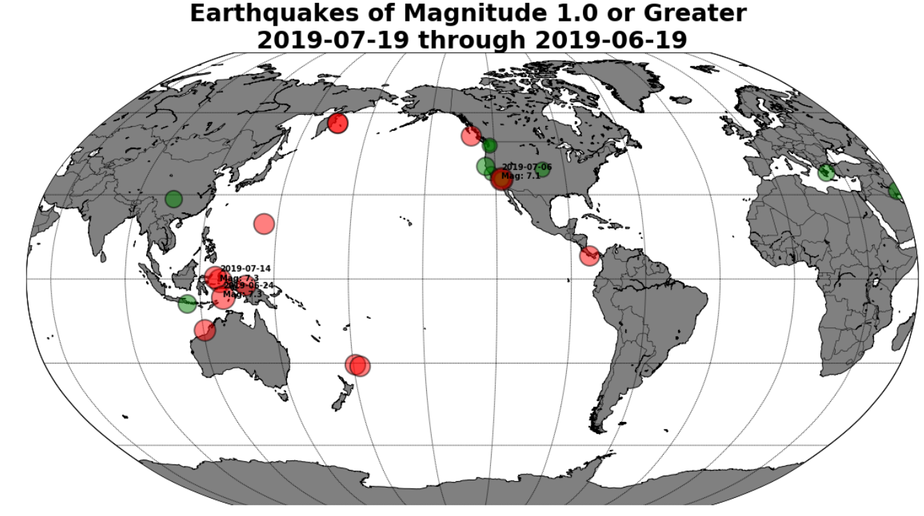 GitHub - jelenalor/analytics_Earthquakes: Map the location and ...