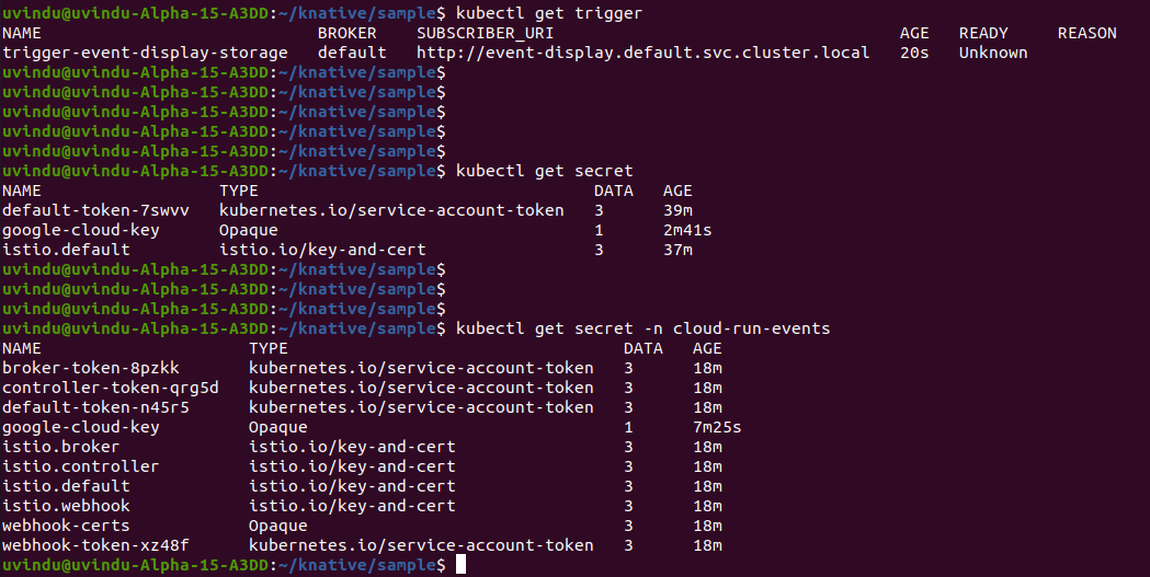 knative trigger status Unknown due to TopicReady Unknown · Issue #2011 ...
