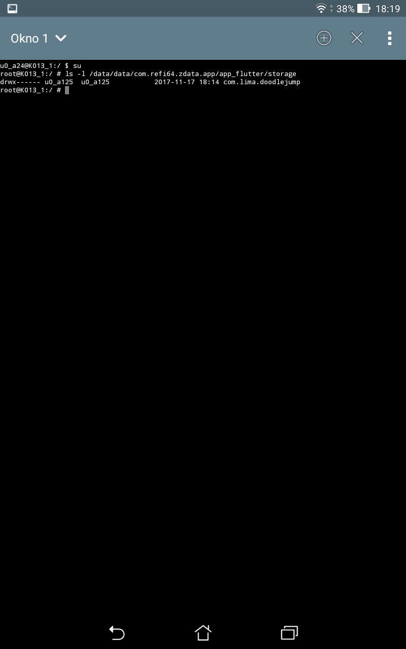 App crashes after granting root access · Issue #2 · refi64/zdata · GitHub