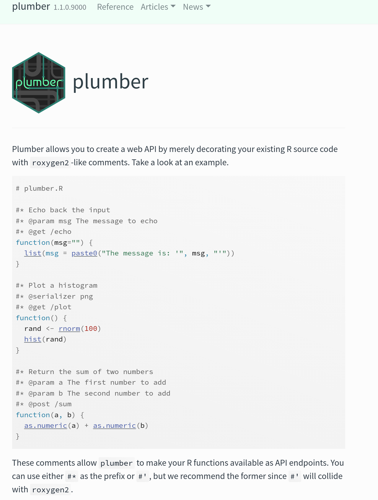 pkgdown site font rendering · Issue #853 · rstudio/plumber · GitHub