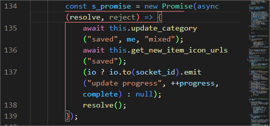 bracket pair colorization horizontal guides display bug when opening bracket is at the end of a ...