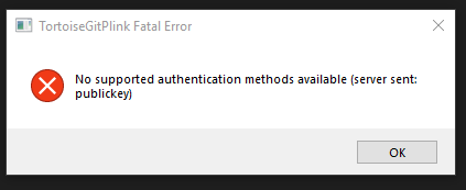 No supported authentication methods available (server sent: publickey) · Issue #882 · microsoft ...