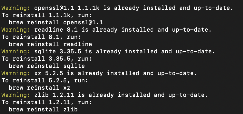 Warning `pyenv Init ` No Longer Sets Path · Issue 1915 · Pyenvpyenv · Github 