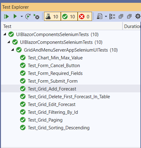 GitHub - BoryanaTodorova/Telerik-UI-Components-Blazor-Selenium-Tests