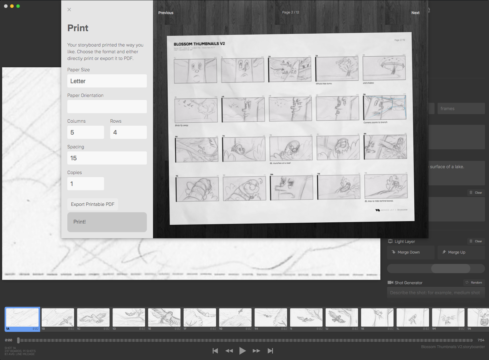 Black Stripes on edges of PDF Export · Issue #911 · wonderunit/storyboarder · GitHub