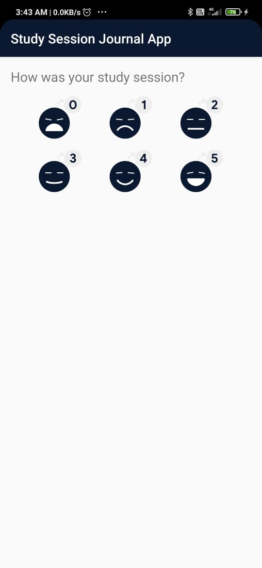 GitHub - ankurg132/study-session-journal-app