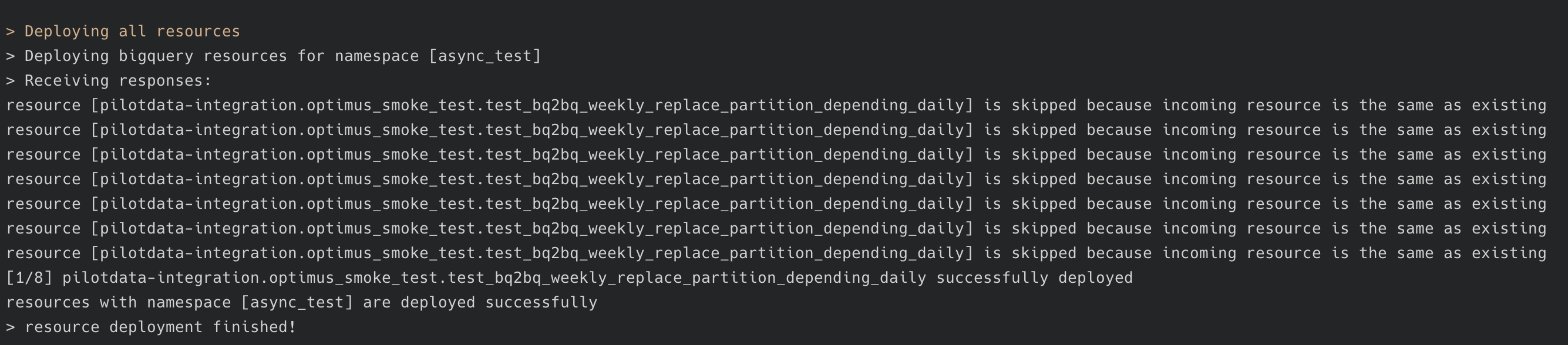 Race condition when deploying resources · Issue #451 · raystack/optimus · GitHub