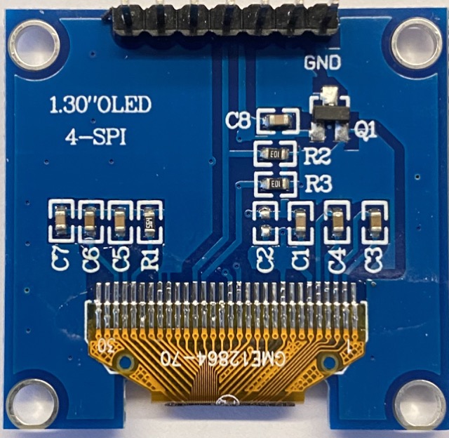 SH1106 OLED 4 pin SPI not properly dimmable? · Issue #1833 · olikraus/u8g2 · GitHub