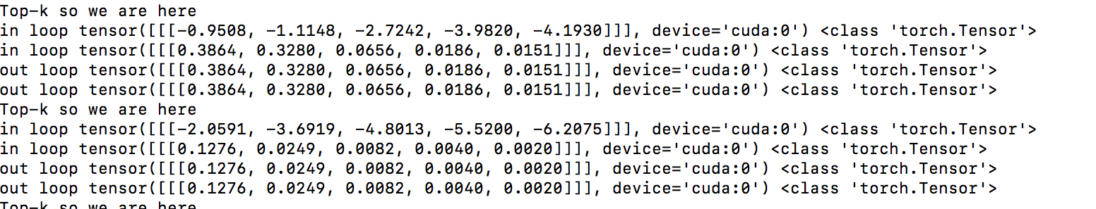 lprobs and probs same in top-k · Issue #1796 · facebookresearch/fairseq ...