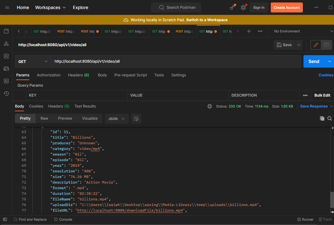 GitHub - omameazy/Media-Library: Spring boot application for performing simple CRUD operations ...