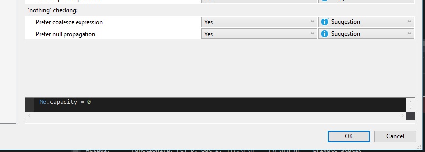 Preview pane for code style options should be resizable. · Issue #15685 · dotnet/roslyn · GitHub